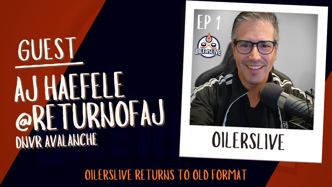 Oilerslive Returns to Old Format | Guest AJ Haefele - Heavy Hockey Network